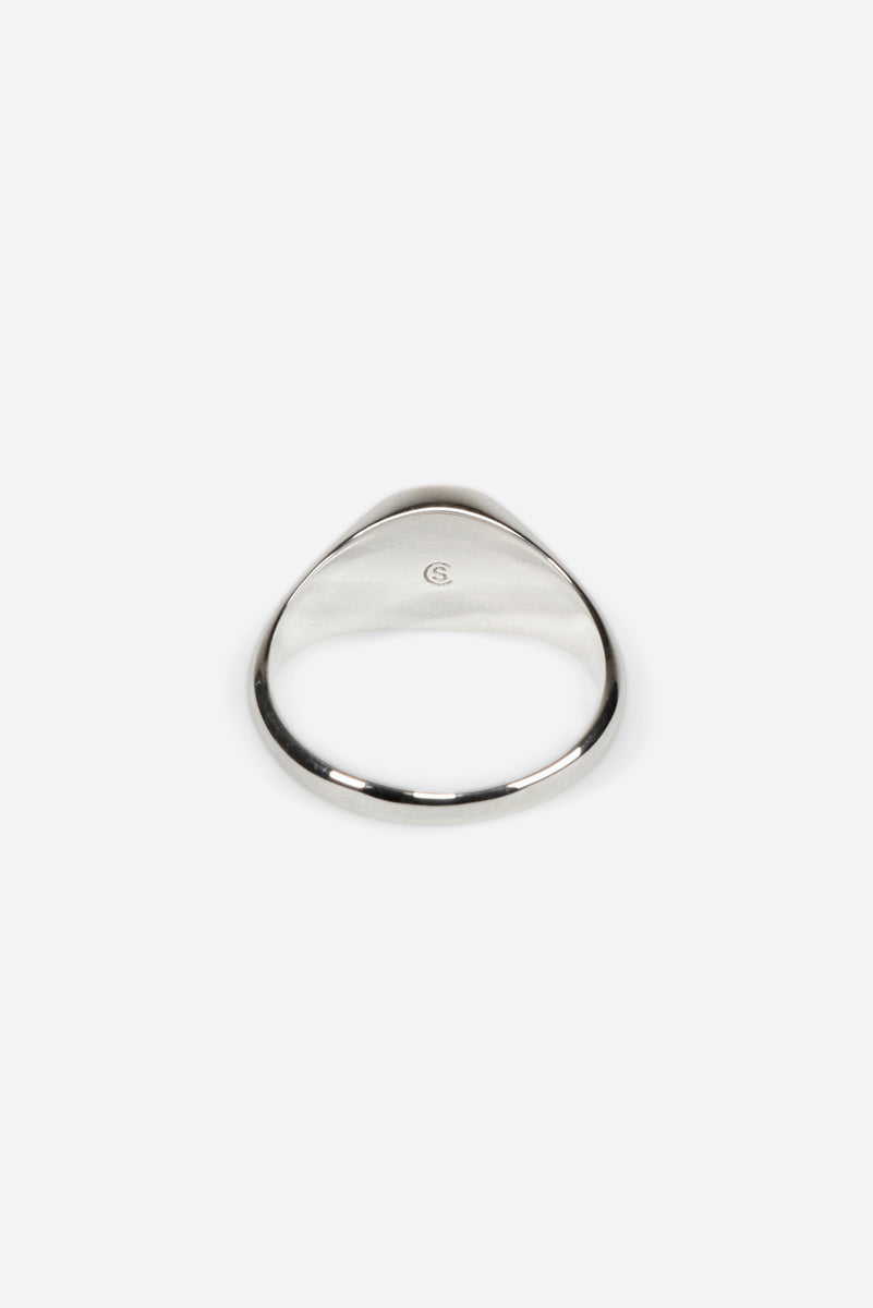 Type 018 Portrait Signet Ring 925 Sterling Silver | Saturdays NYC ...